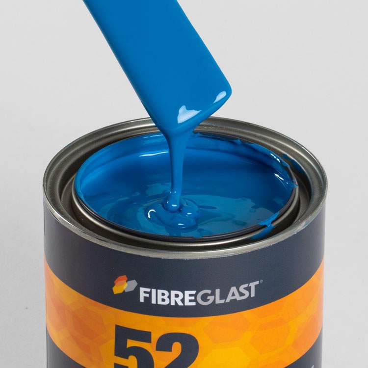 Blue Polyester/Epoxy Pigment for tinting resin | Fibre Glast