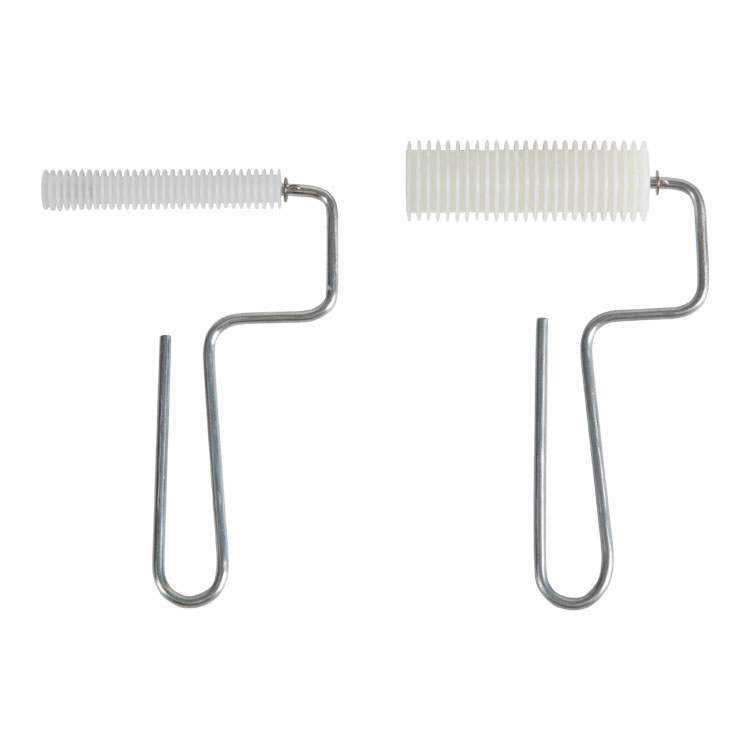 Economy Wire Handle Rollers 1/2" & 1" dia x 3" wide stock| Fibre Glast