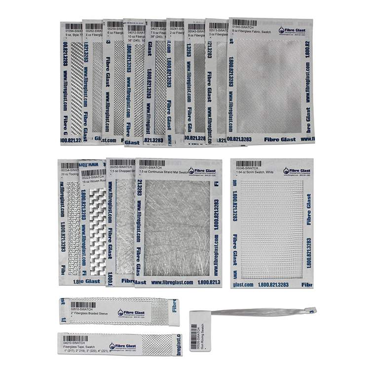 Fiberglass Sample Pack in stock for same day shipping | Fibre Glast