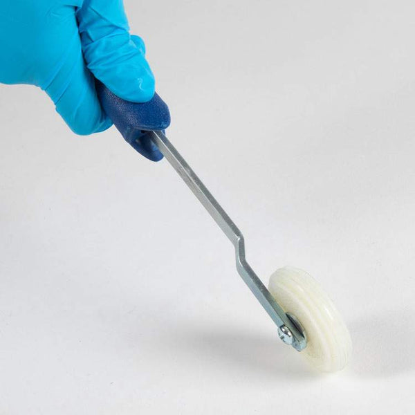 Plastic Radius Roller 2" diameter x 1/4" wide | Fibre Glast