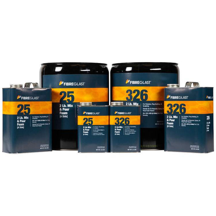 2 lb Polyurethane Mix & Pour Foam | Fibre Glast