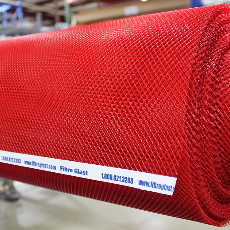 Red LDPE Infusion Flow Media for resin infusion in stock-Fibre Glast