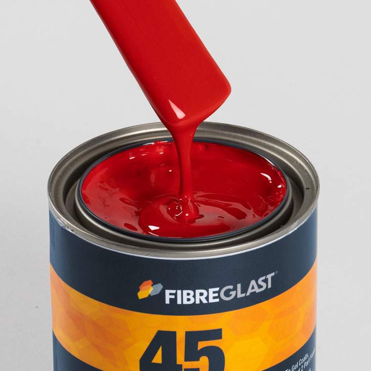 Red Polyester/Epoxy Pigment for tinting resin | Fibre Glast