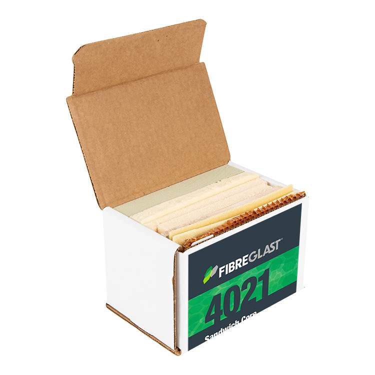Sandwich Core Sample Pack in stock same day shipping | Fibre Glast