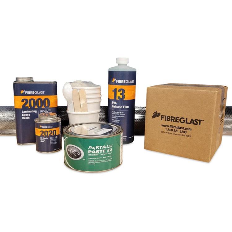 Twill Weave Carbon Fiber Fabric | 3k Tow, 2 x 2 Weave | Fibre Glast