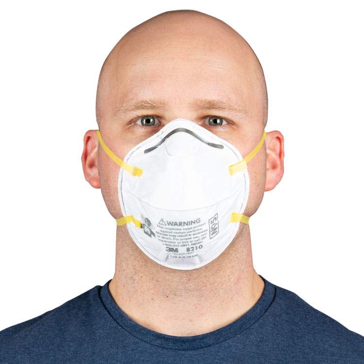 Two Strap Dust and Mist Mask in stock same day shipping | Fibre Glast